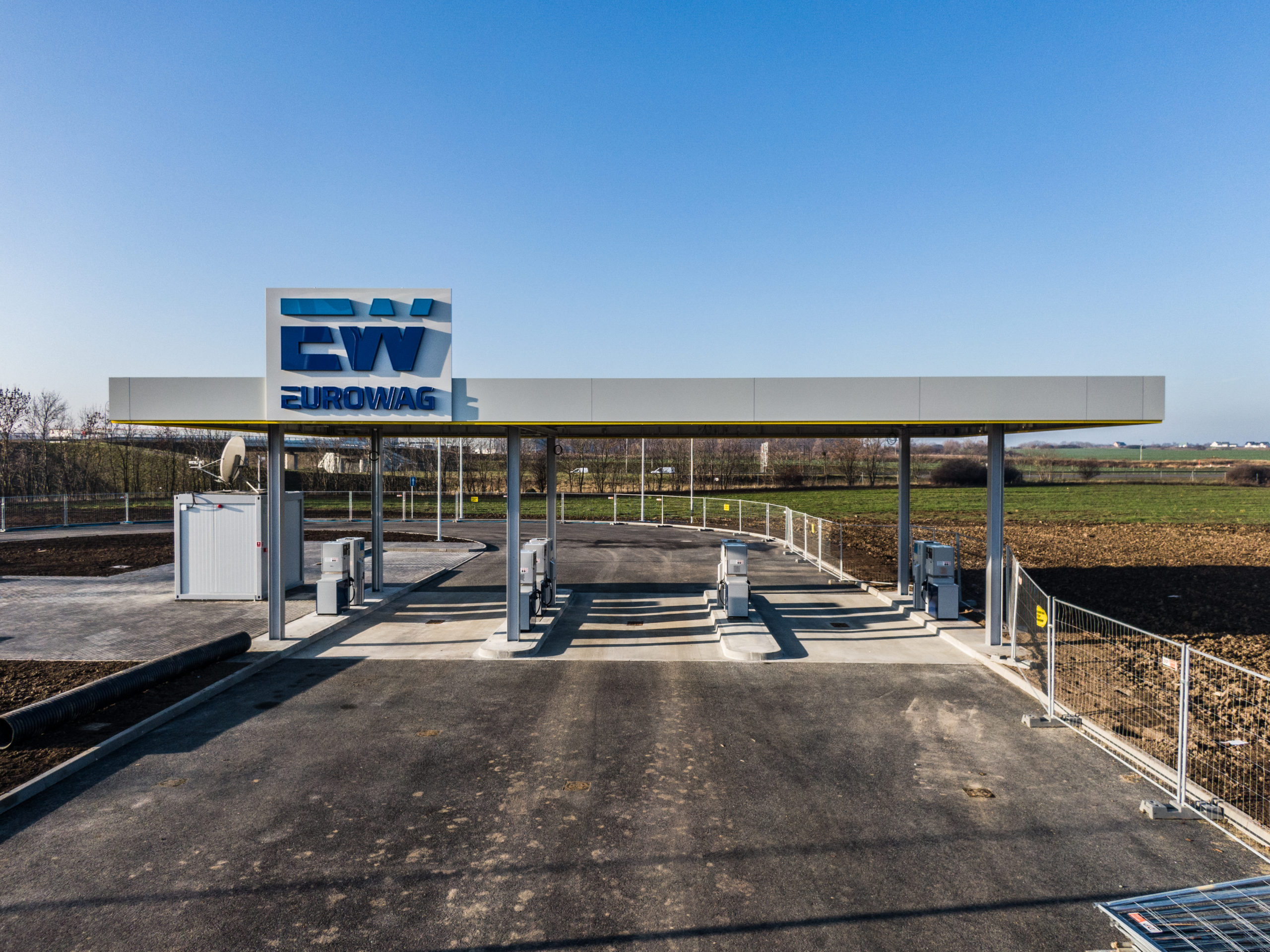 Eurowag service station with energy and payment solutions - TSG