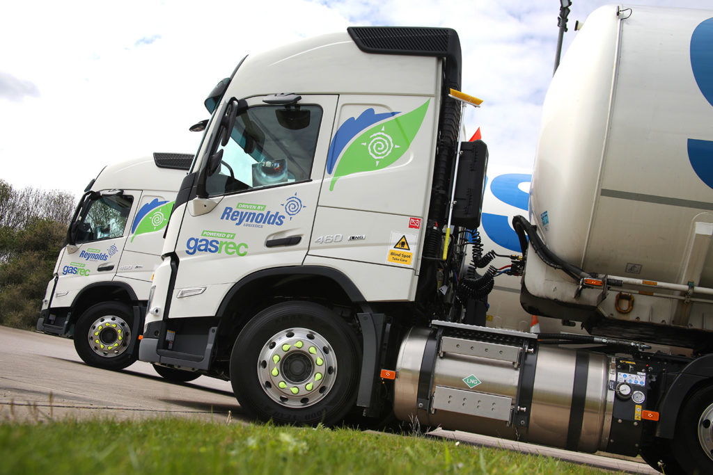 Heavy Goods Vehicles (HGVs) switch to green gas
