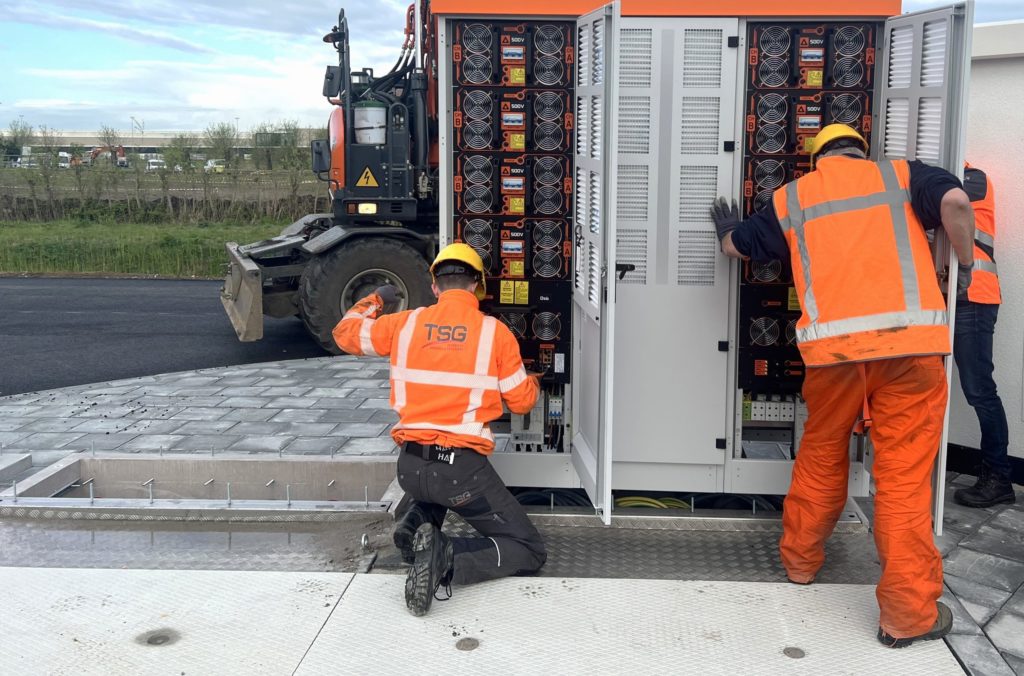 Watthub's largest heavy transport vehicle charging station - TSG