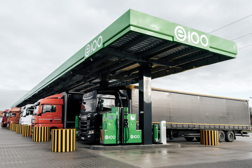Installation of the largest E100 self-service station in Poland - TSG