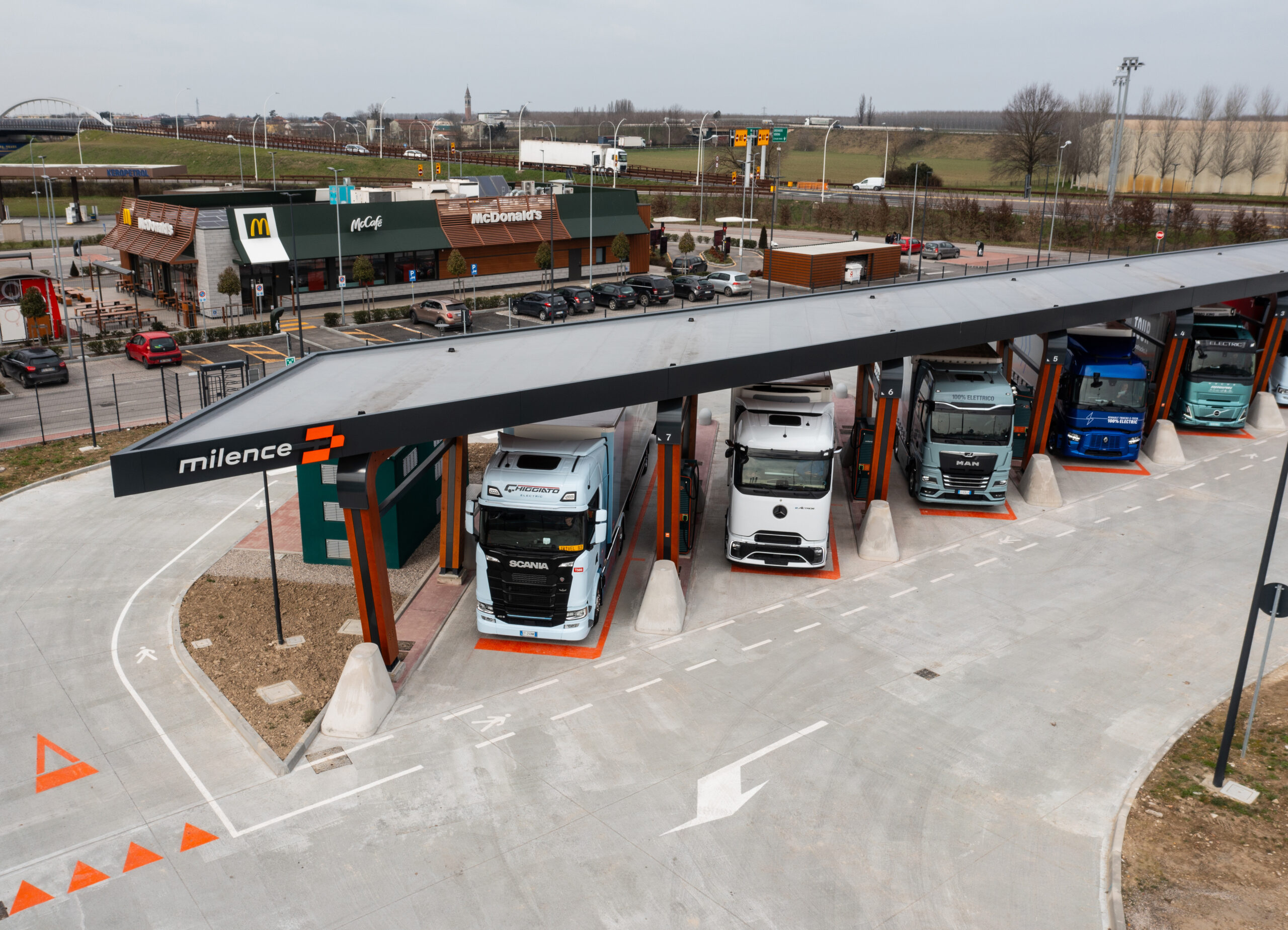 TSG completes the construction of the first milence charging hub