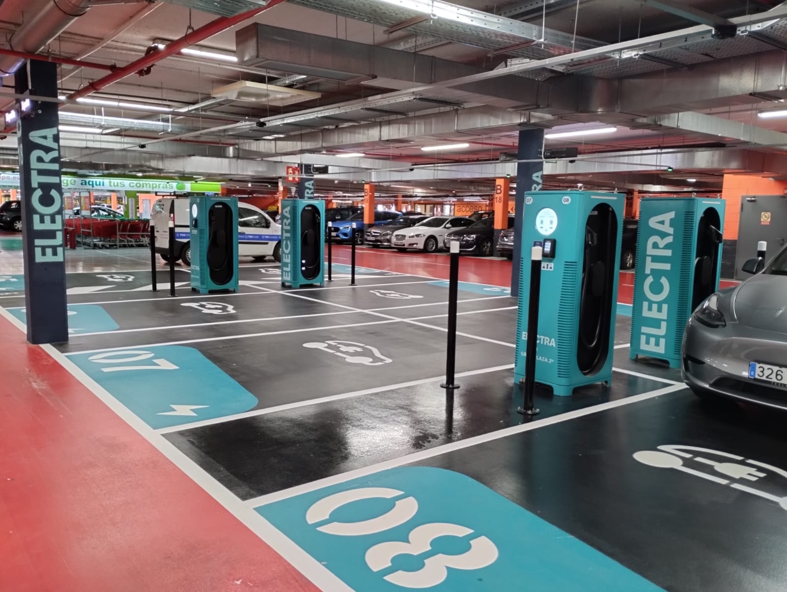 Instalación de las dos Electralineras de Electra - TSG Charge