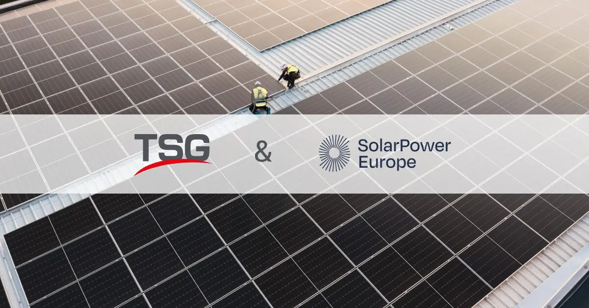TSG becomes a member of SolarPower Europe. - TSG Solutions